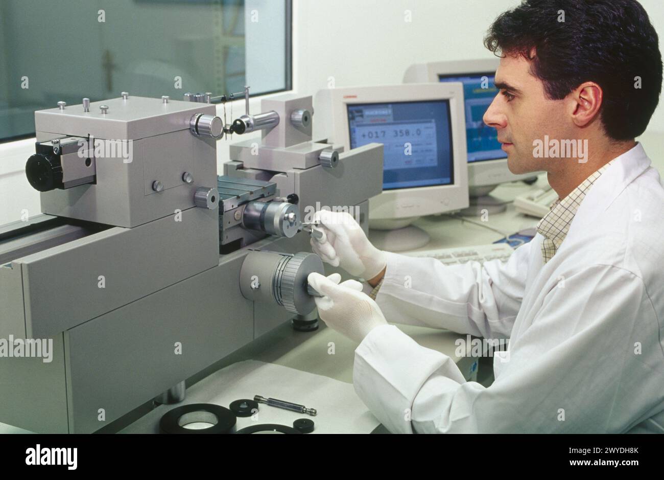 High precision metrology, coordinate measuring machine, car engine ...