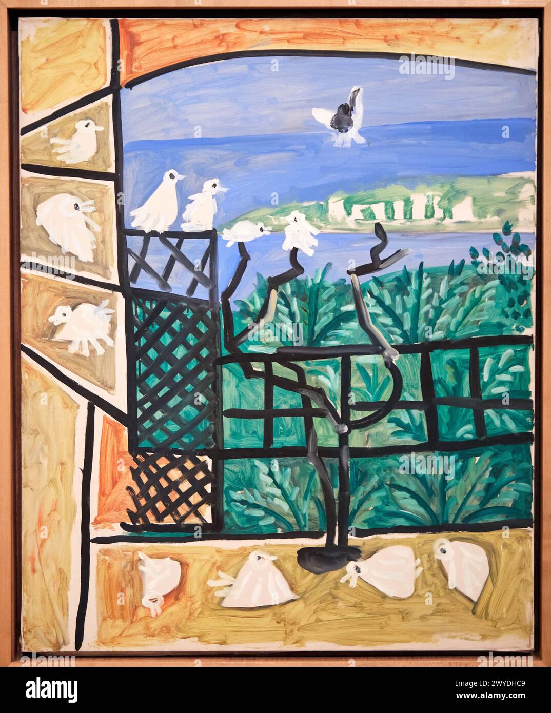 The pigeons, 1957, Pablo Picasso (1881-1973), Museu Picasso Museum ...