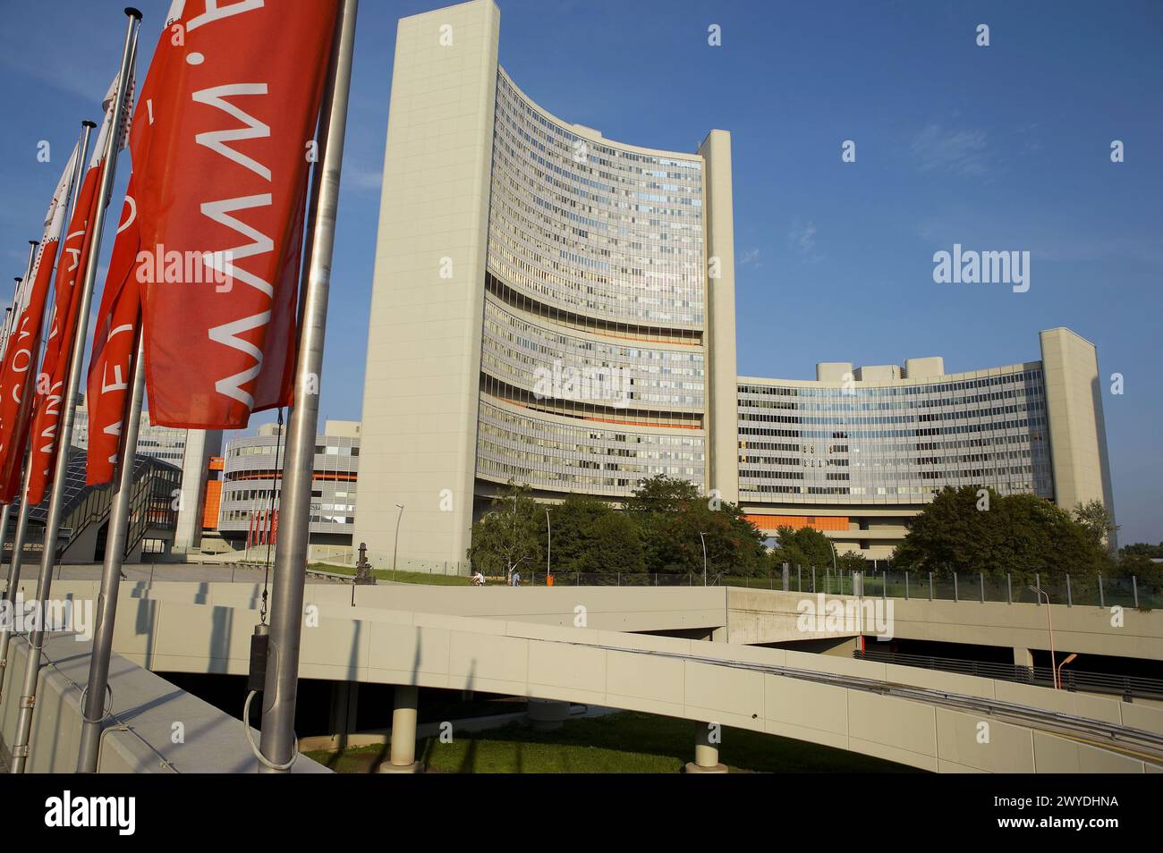 Vienna International Centre (VIC) aka UNO City, campus and building ...