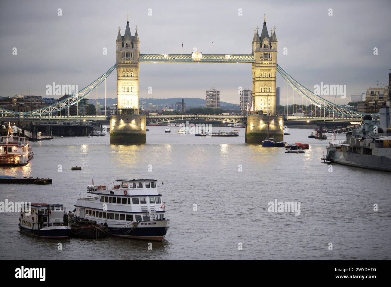 London Bridge City Pier, HMS Belfast, Southwark, Tower Bridge, Thames ...