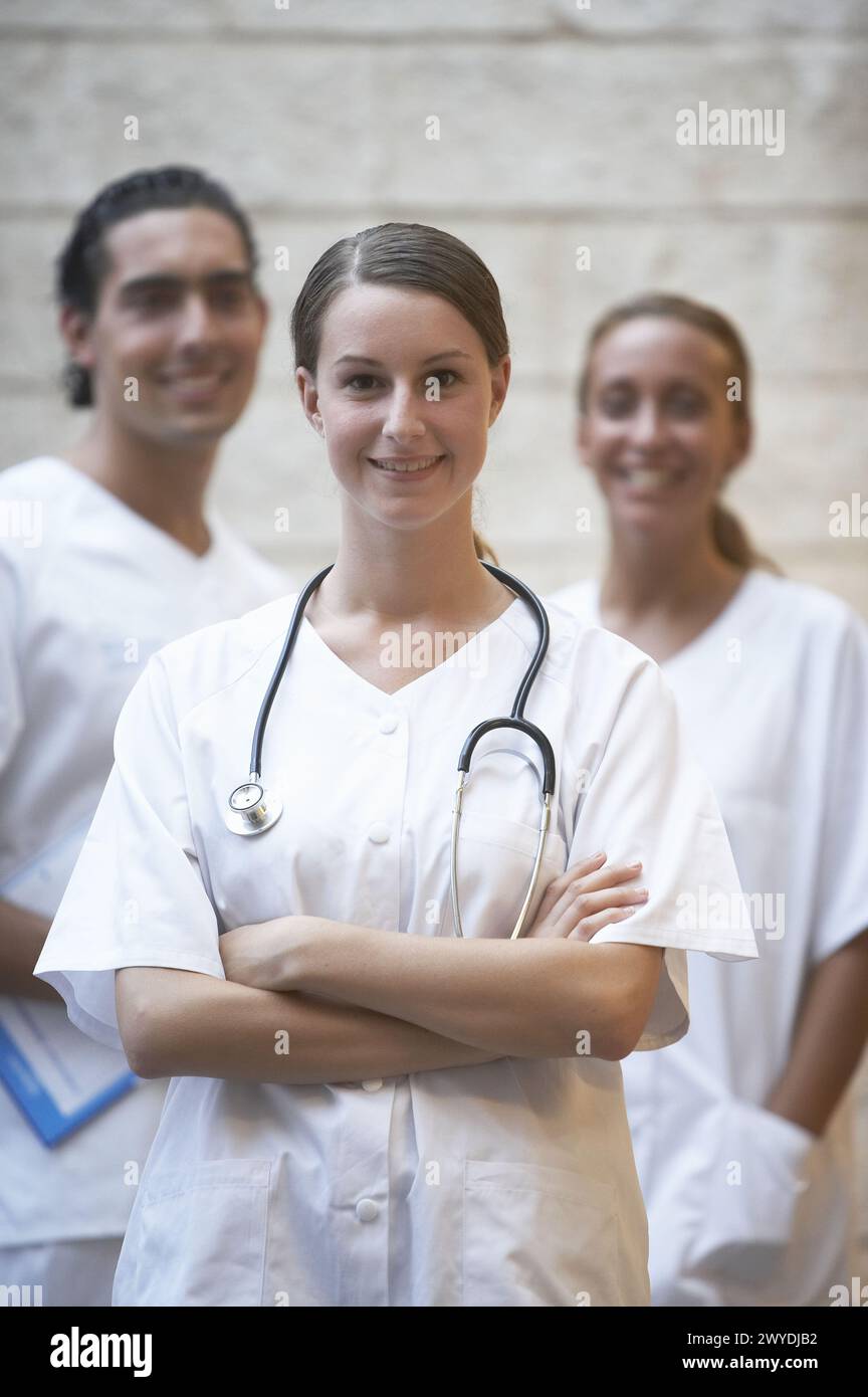 White cross hospital nurses hi-res stock photography and images - Alamy