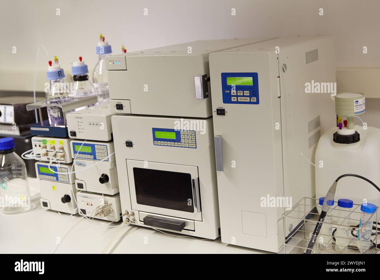 HPLC. High-performance liquid chromatography. High-pressure liquid ...