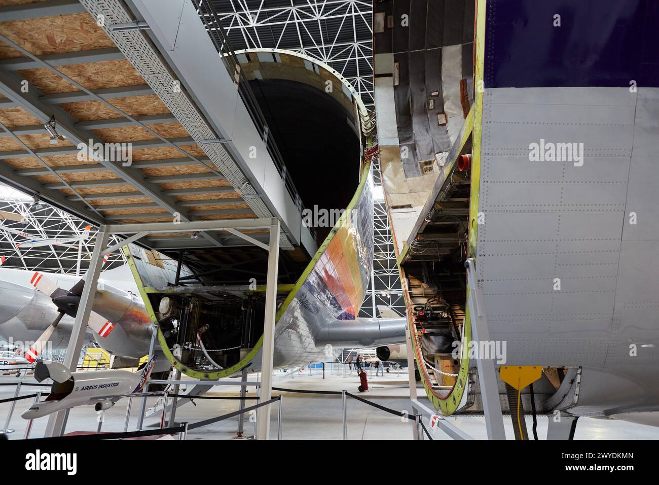 Aero Spacelines Super Guppy SGT aircraft. Aeroscopia. Aeronautical ...