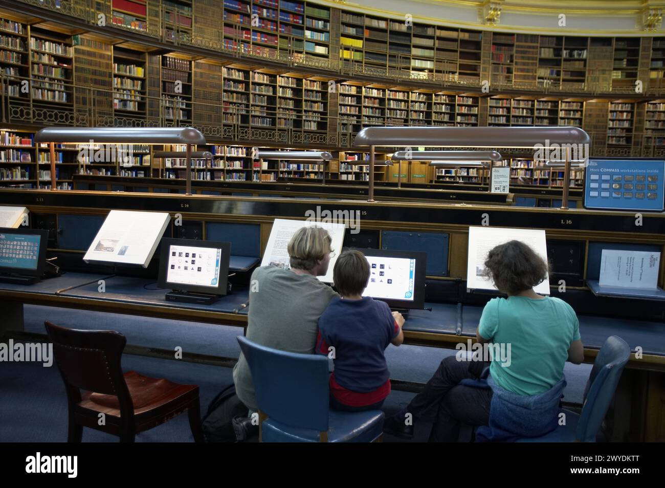 Reading Room, The British Museum, London. England. UK Stock Photo - Alamy