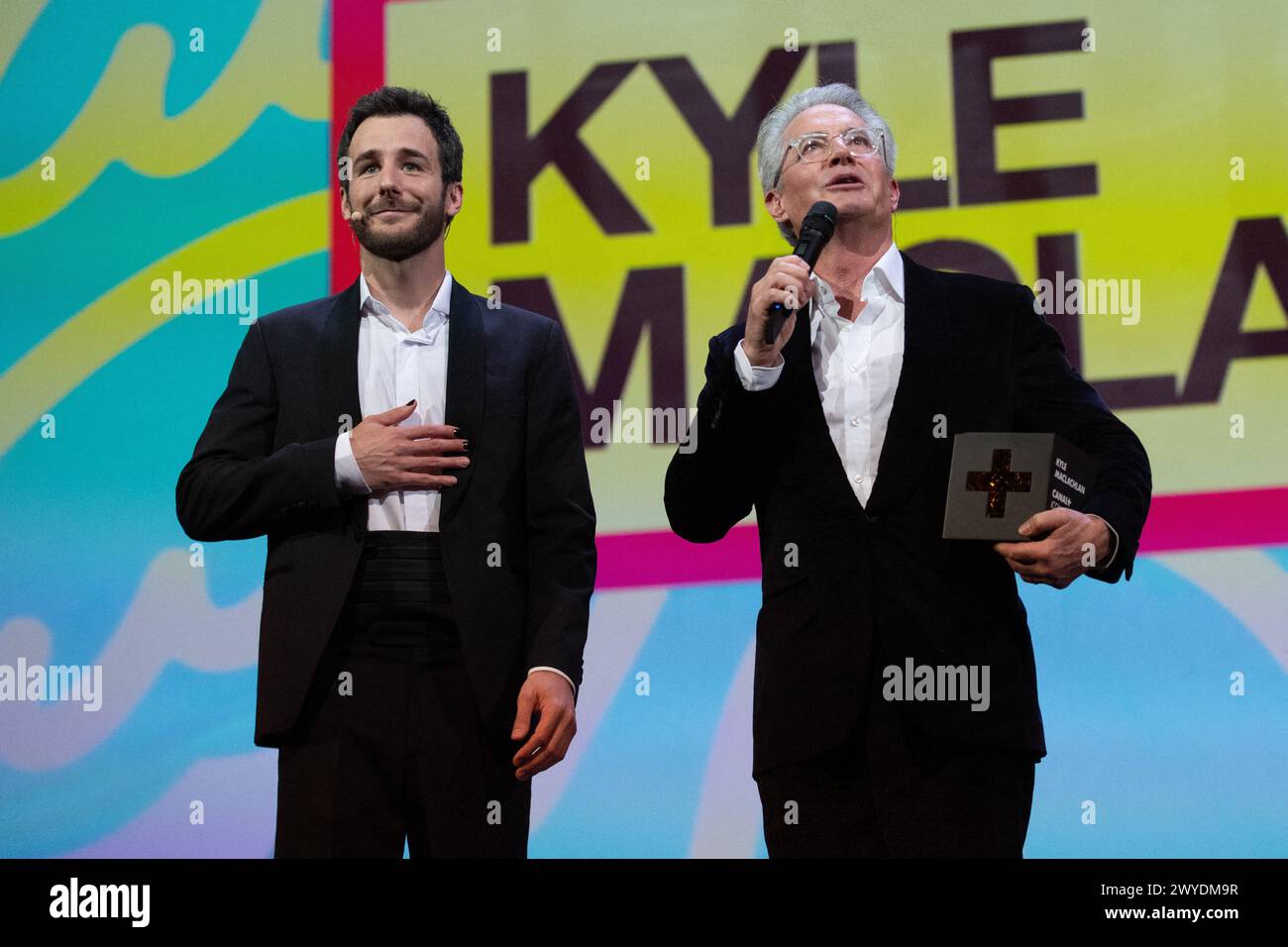 Cannes, France. 05th Apr, 2024. Bertrand Usclat and Kyle MacLachlan ...