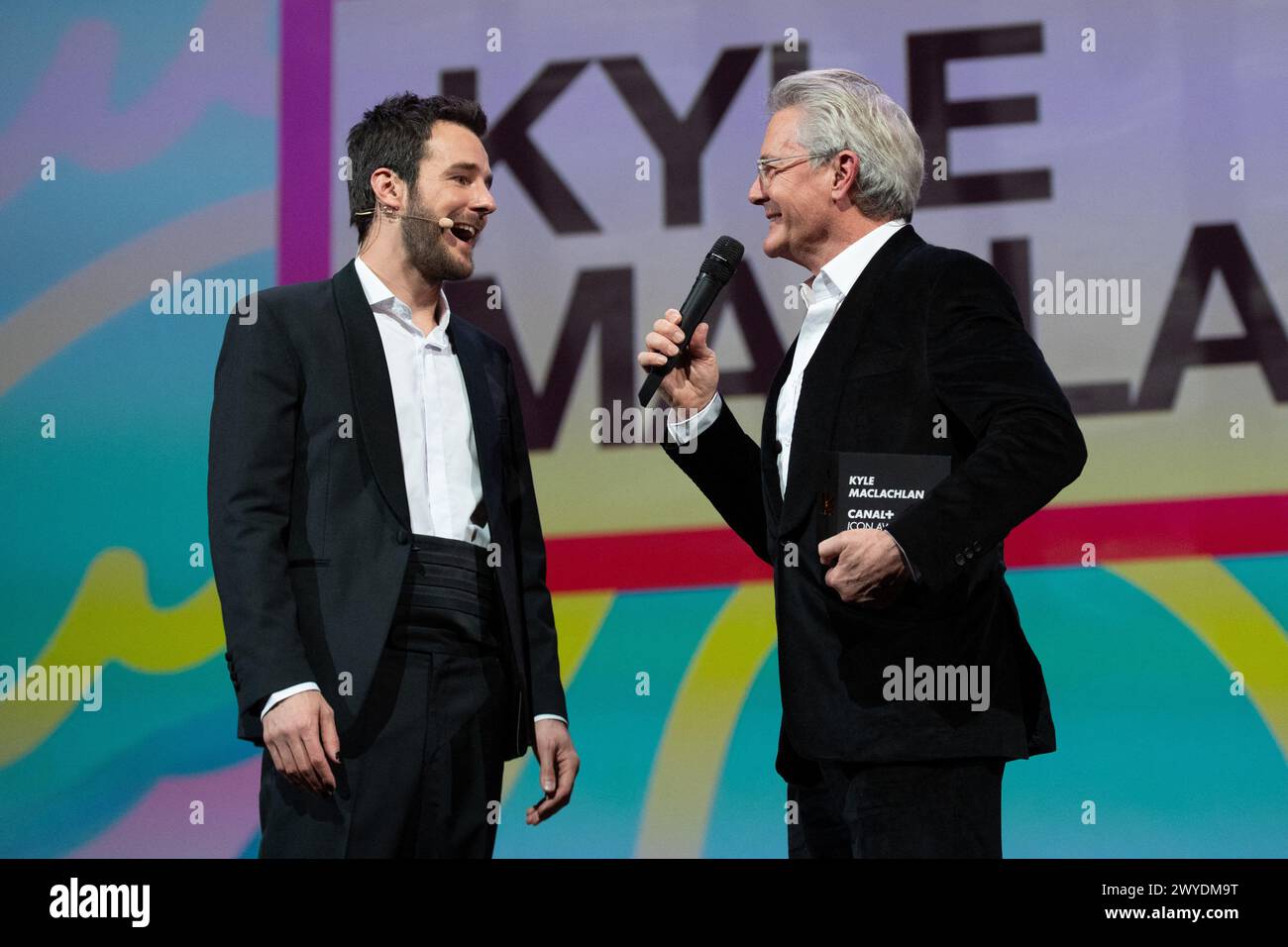 Cannes, France. 05th Apr, 2024. Bertrand Usclat and Kyle MacLachlan ...