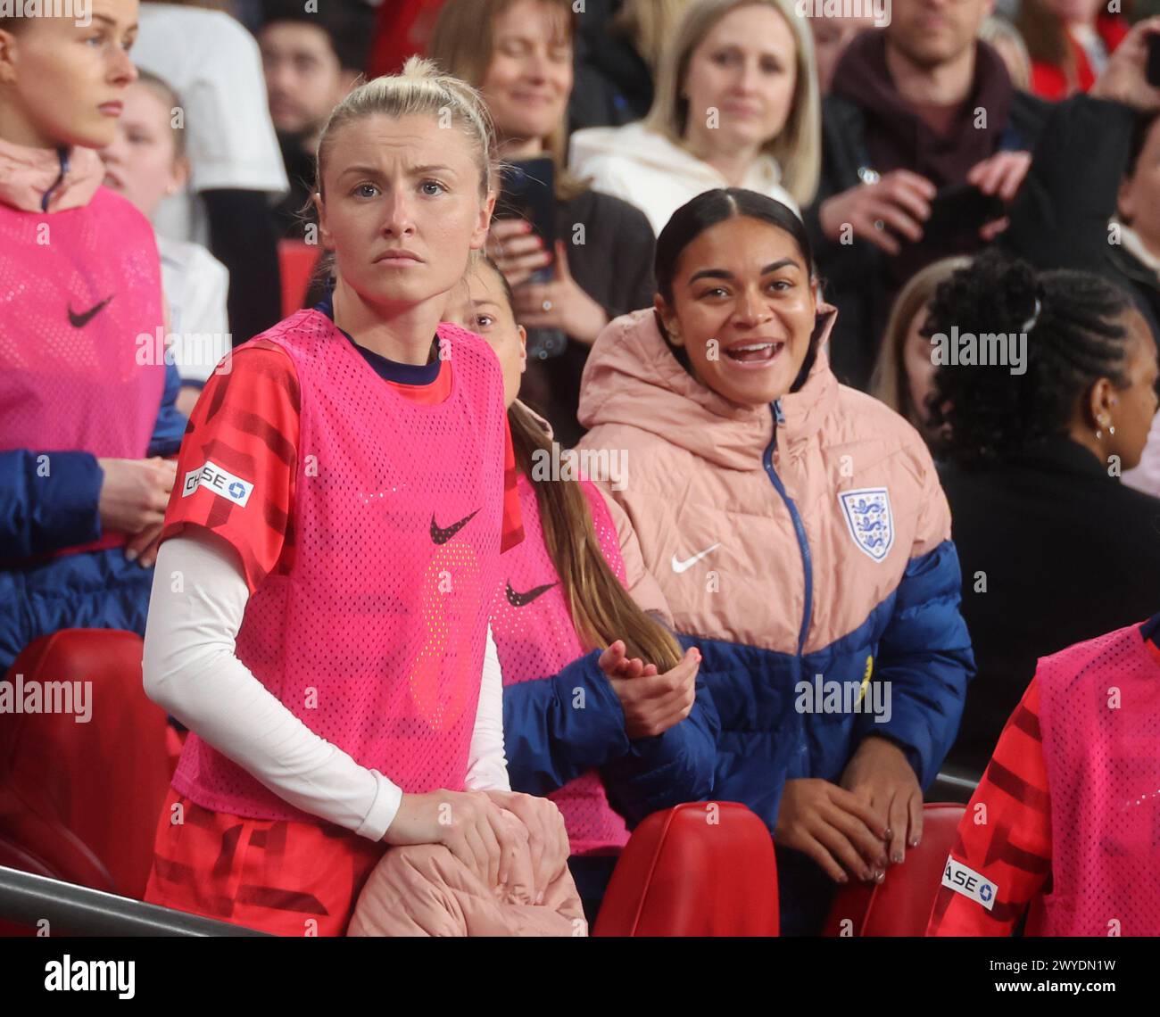 London, UK. 05th Apr, 2024. Leah Williamson (Arsenal)of England Women ...