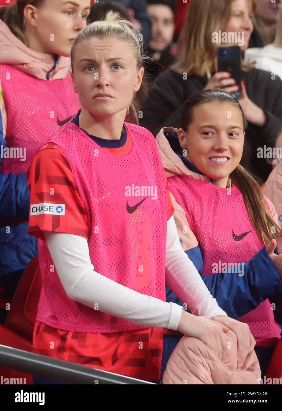 London, UK. 05th Apr, 2024. Leah Williamson (Arsenal)of England Women ...