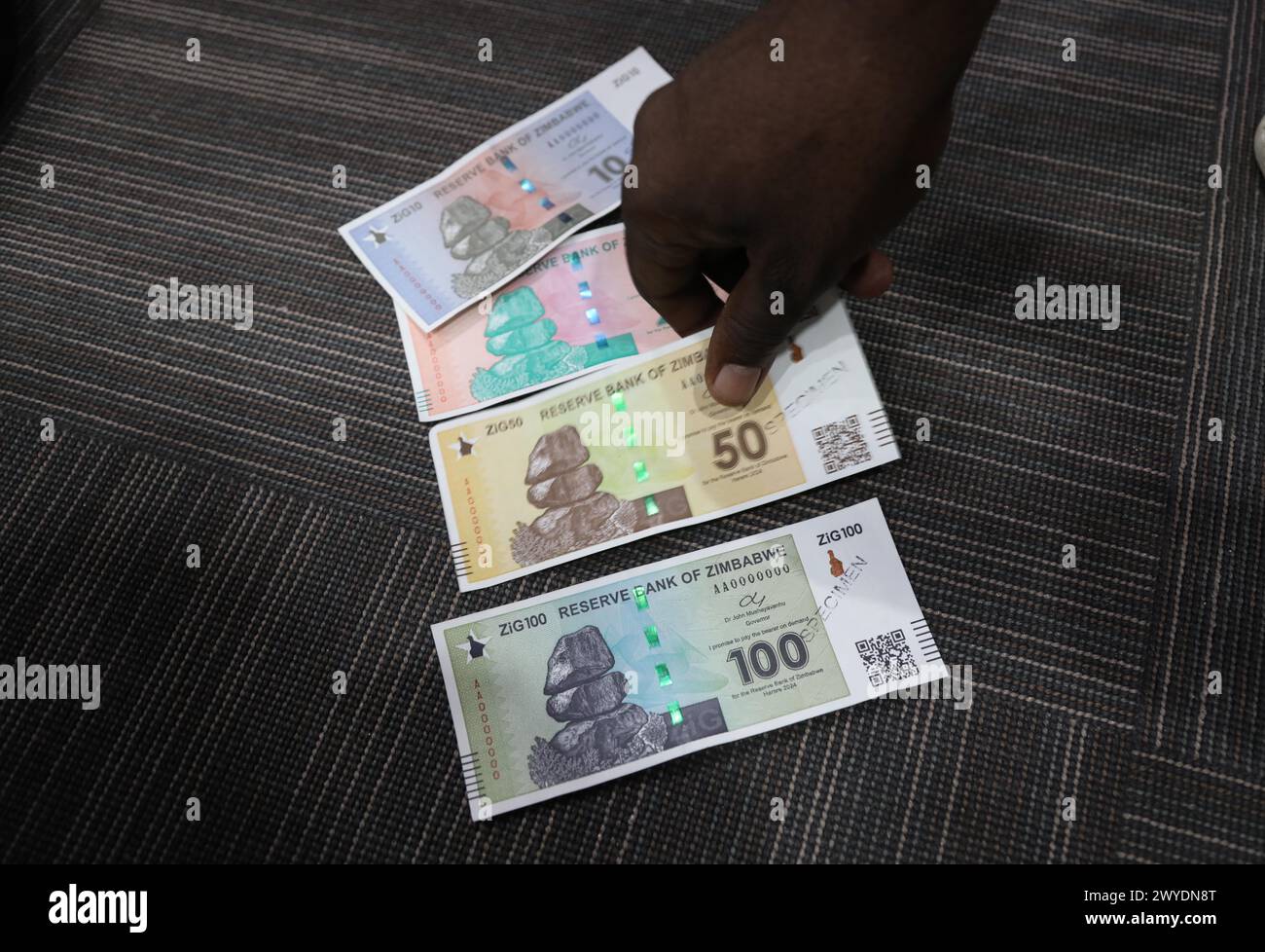 Harare. 5th Apr, 2024. This photo taken on April 5, 2024 shows ...