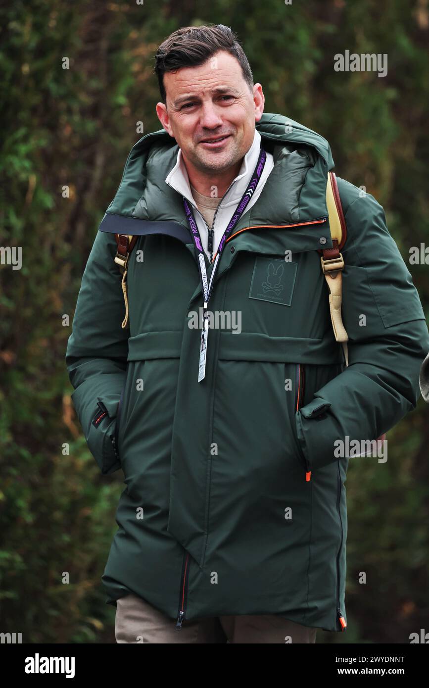 Suzuka, Japan. 06th Apr, 2024. Will Buxton (GBR) F1 Digital Presenter ...