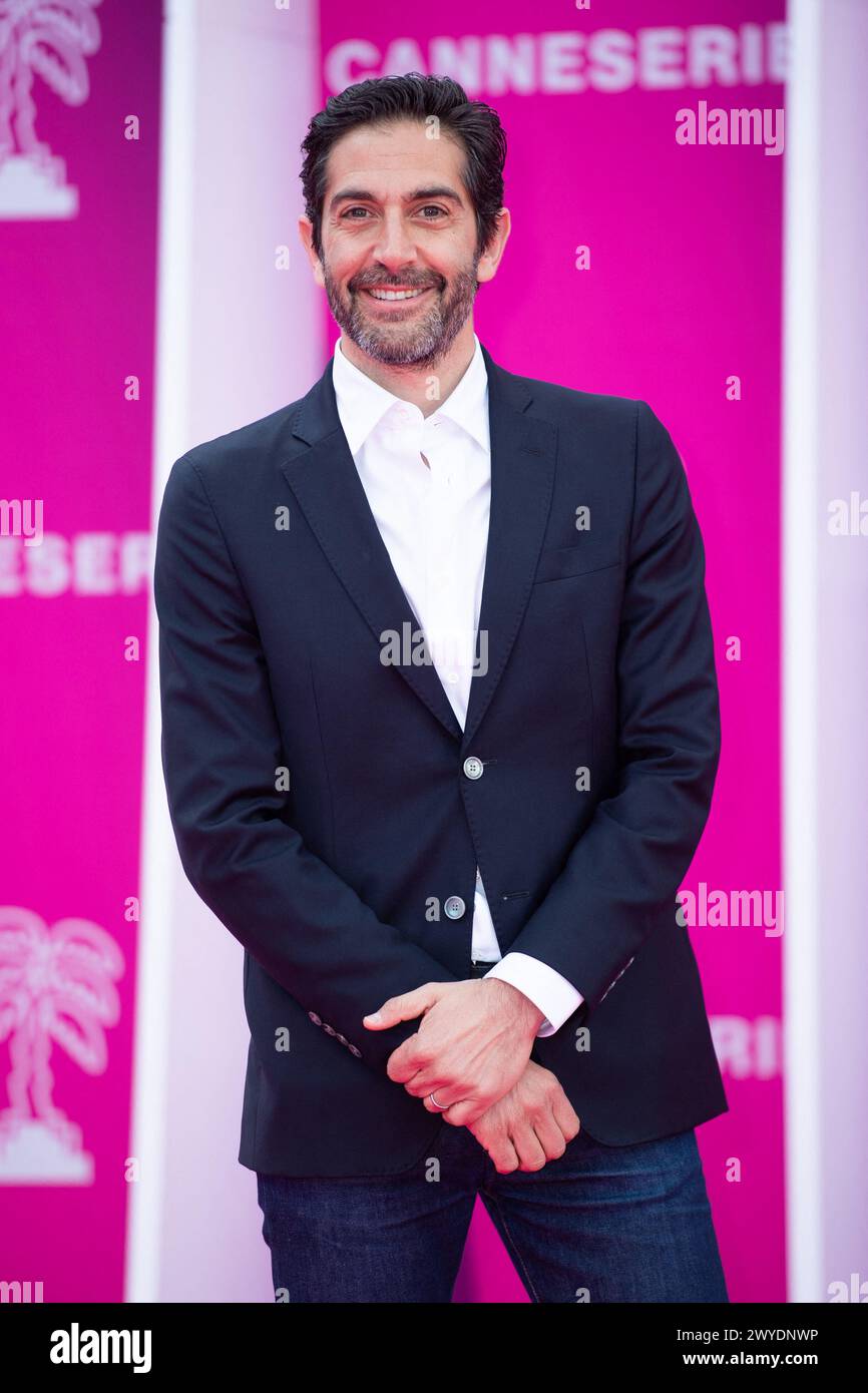 Cannes, France. 05th Apr, 2024. Mathieu Delarive attending the Opening ...