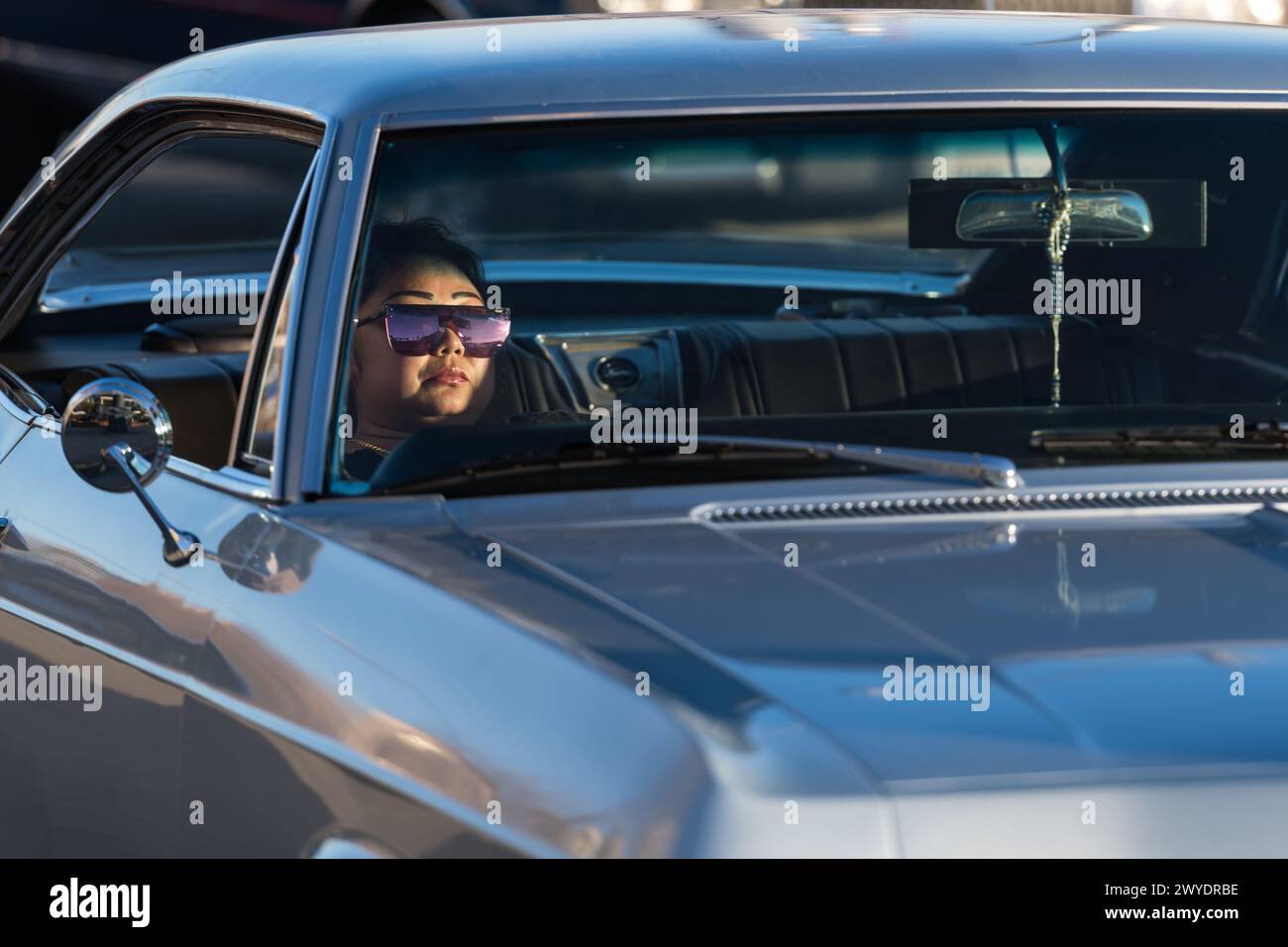 Seattle, USA. 16 Mar, 2024. Lowriders car group meet up on the ...