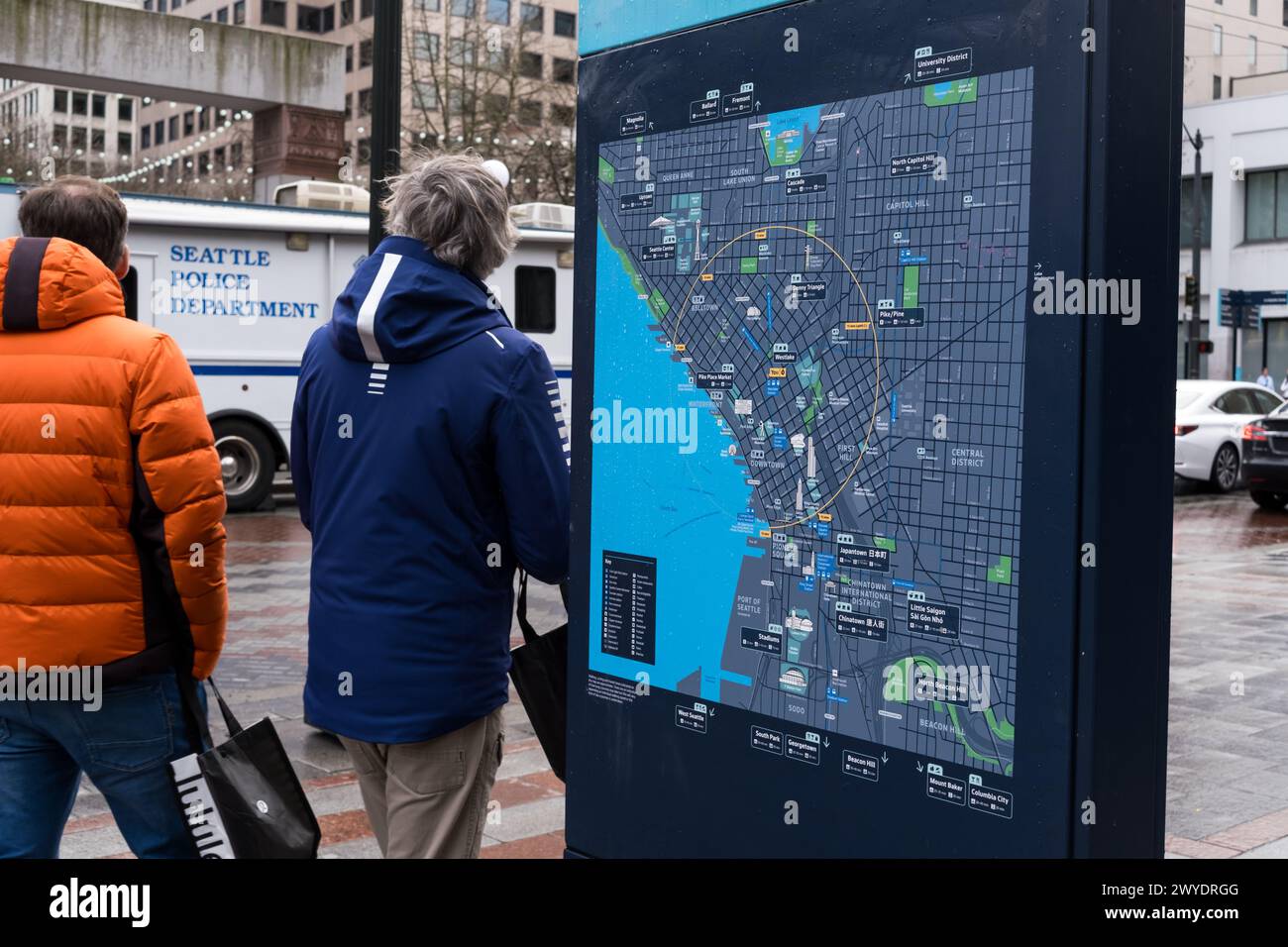 Precinct map hi-res stock photography and images - Alamy