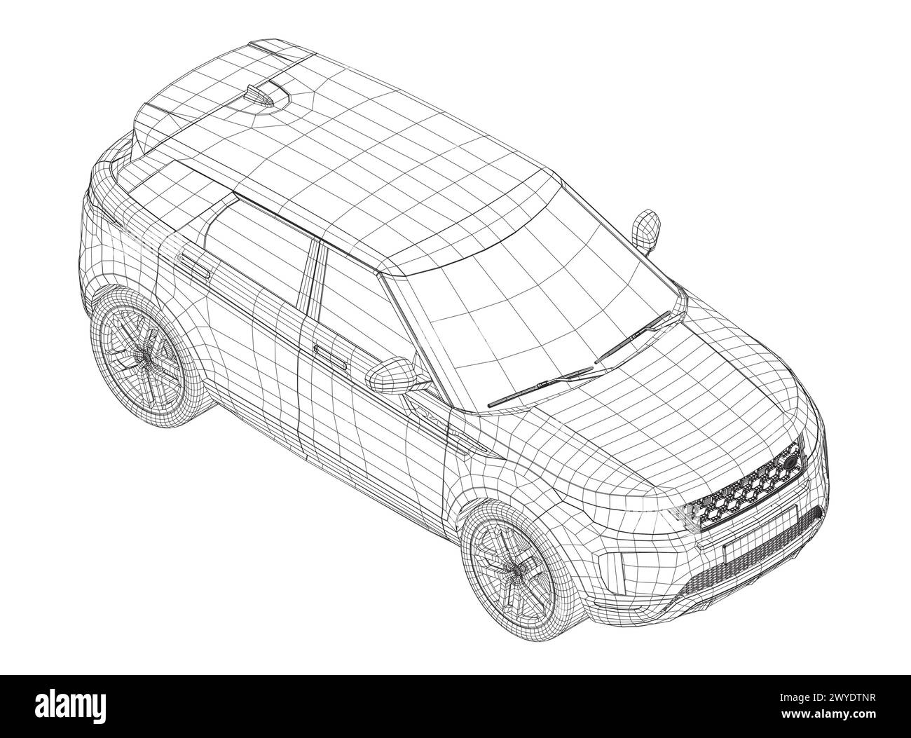 English car Stock Vector Images - Alamy