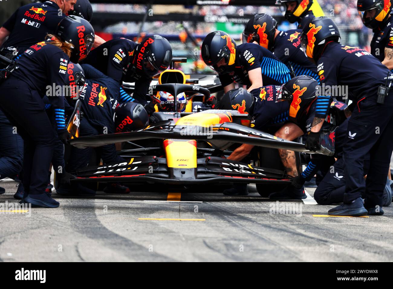 Red bull front wing f1 2024 hi-res stock photography and images - Alamy