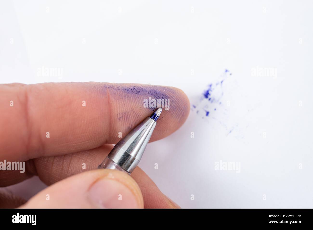 Ball point pen and stain hi-res stock photography and images - Alamy