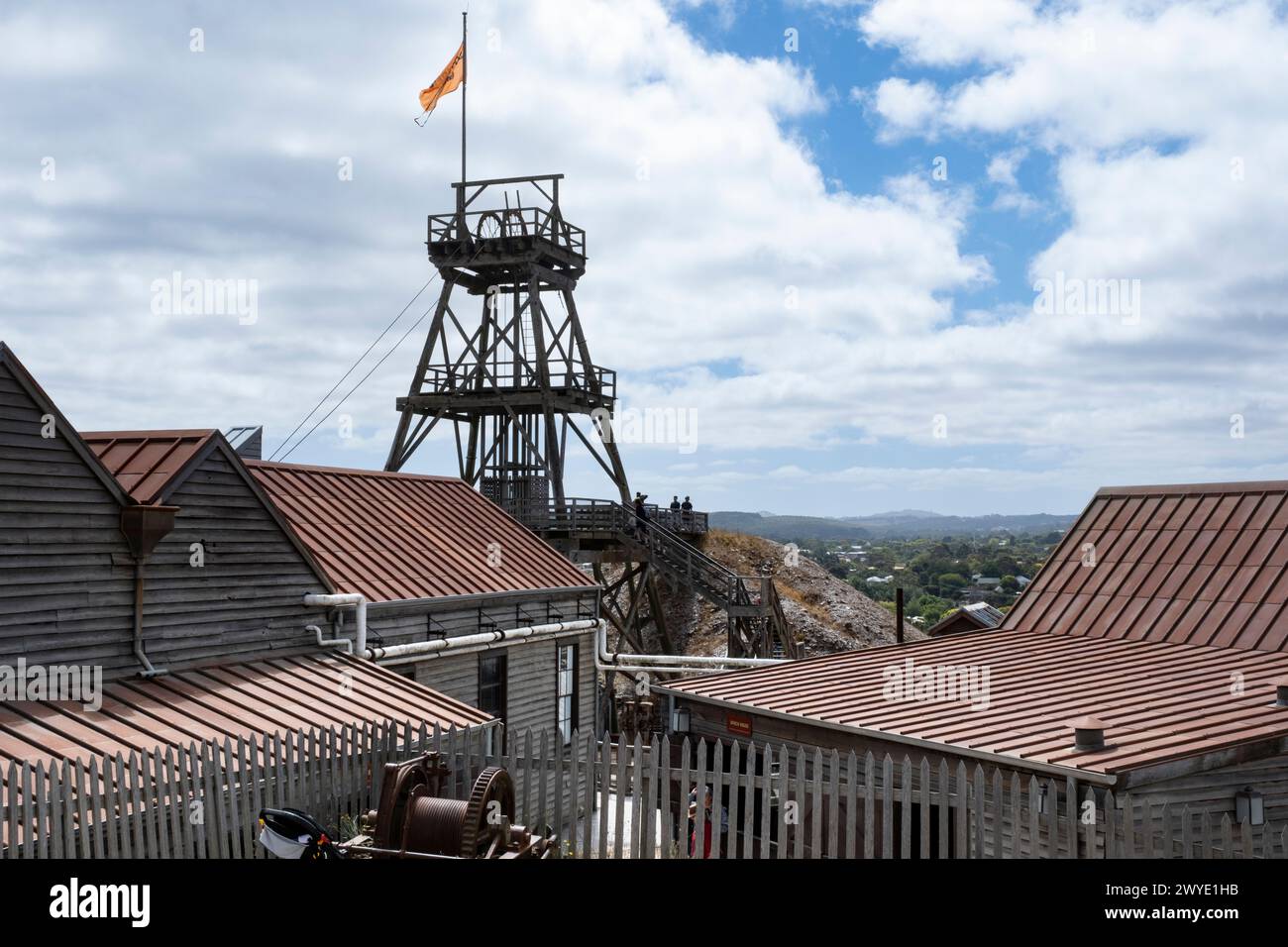 Sovereign Hill open air museum, recreated 1860s gold mining town in ...