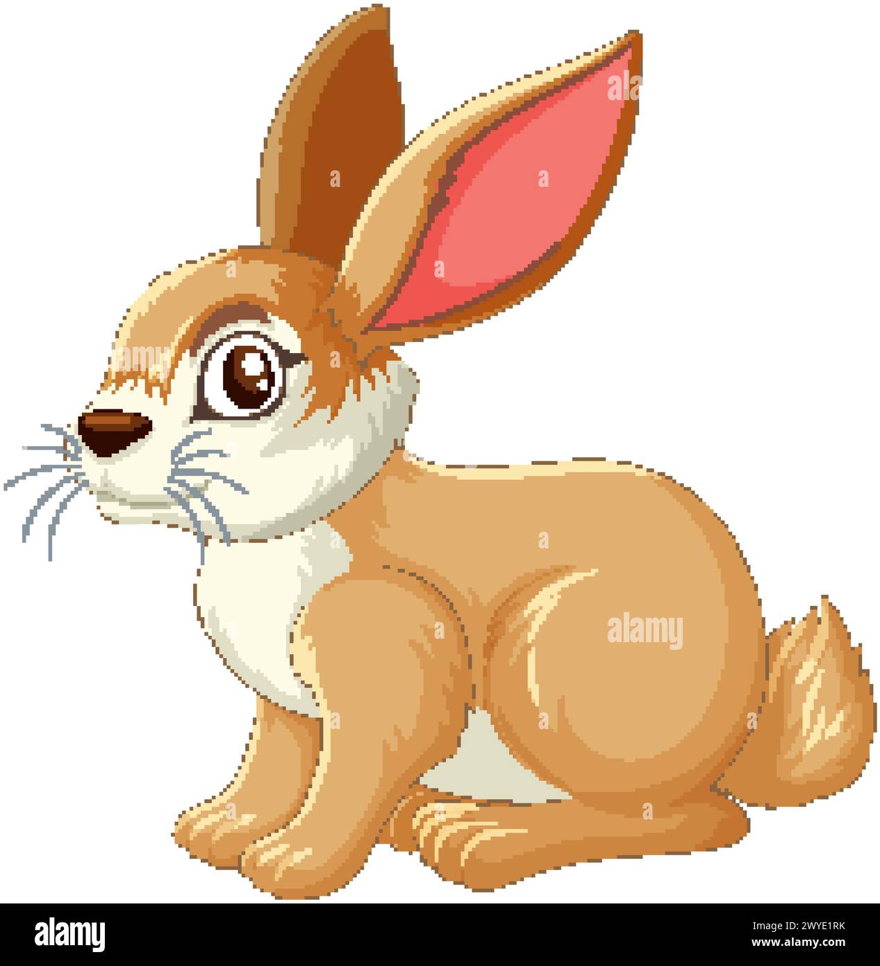 Furry soft cartoon bunny rabbit hi-res stock photography and images - Alamy