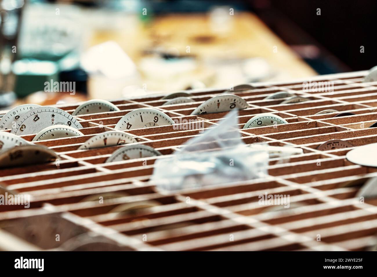 collection of time, compartmentalized: each watch face a story paused ...