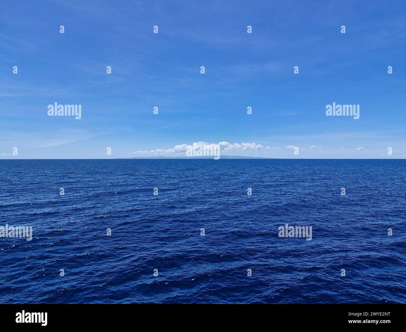 The Siquijor Island looking from Tanon Straight Stock Photo - Alamy