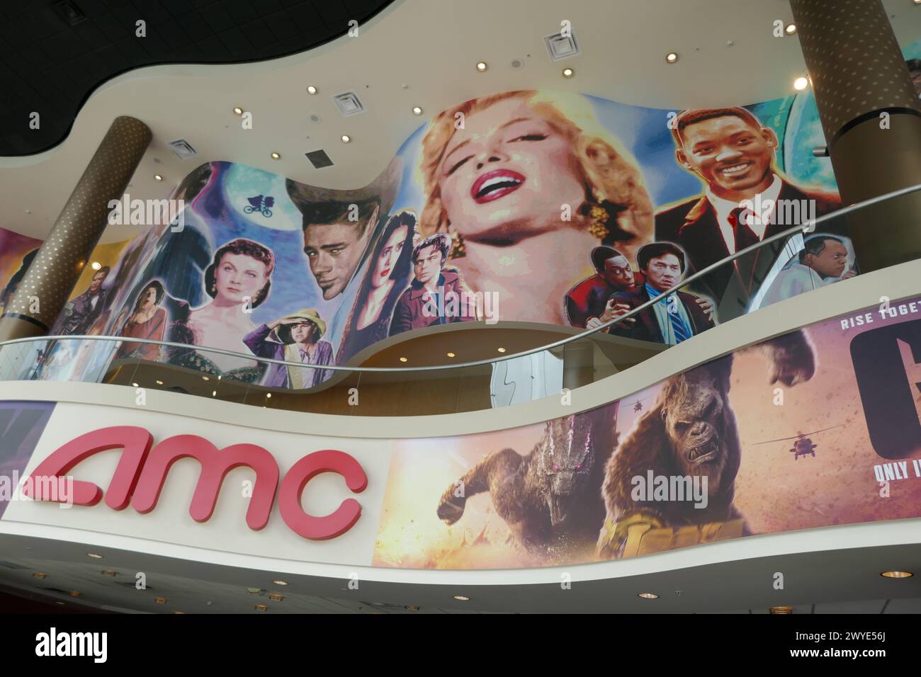 Los Angeles, California, USA 4th April 2024 Marilyn Monroe, James Dean ...