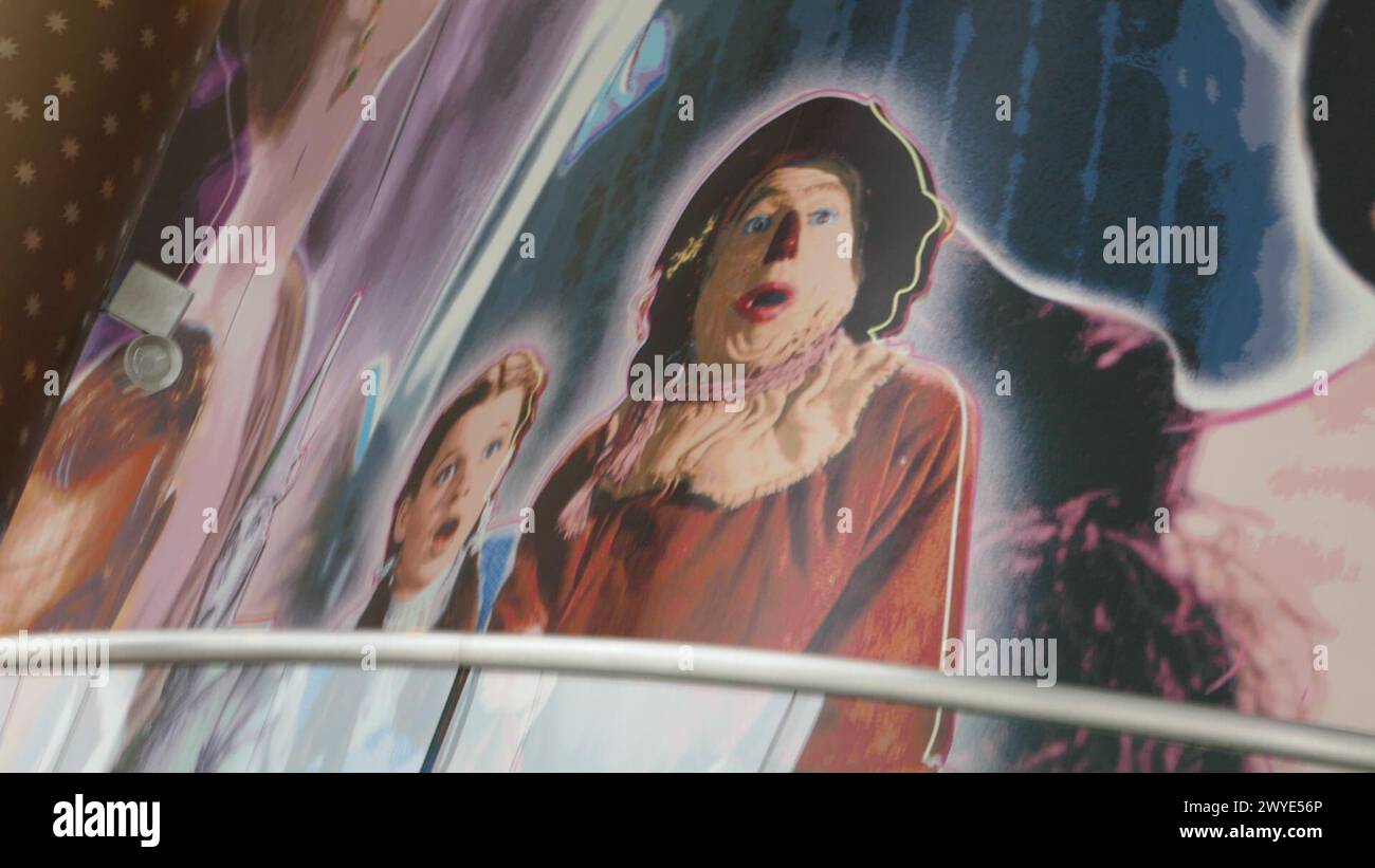 Los Angeles, California, USA 4th April 2024 The Wizard of Oz Mural ...
