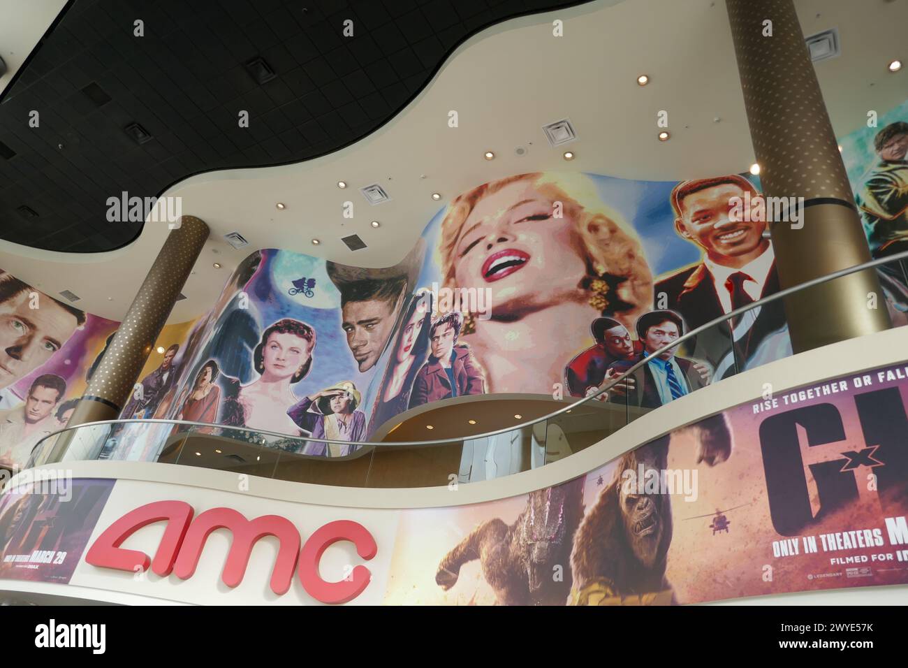 Los Angeles, California, USA 4th April 2024 Marilyn Monroe, James Dean ...