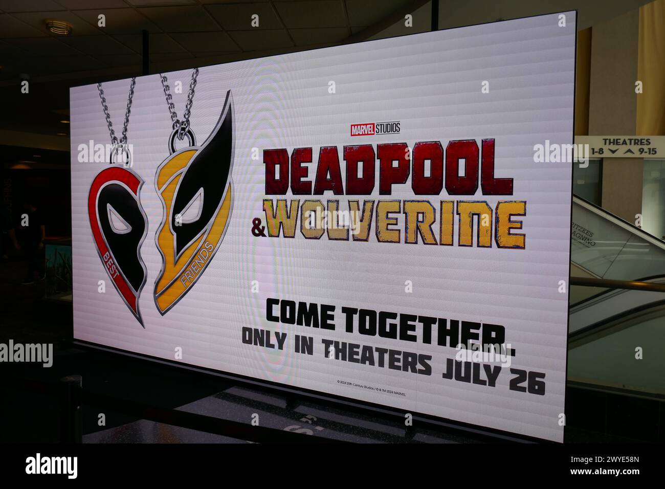 Los Angeles, California, USA 4th April 2024 Deadpool & Wolverine ...