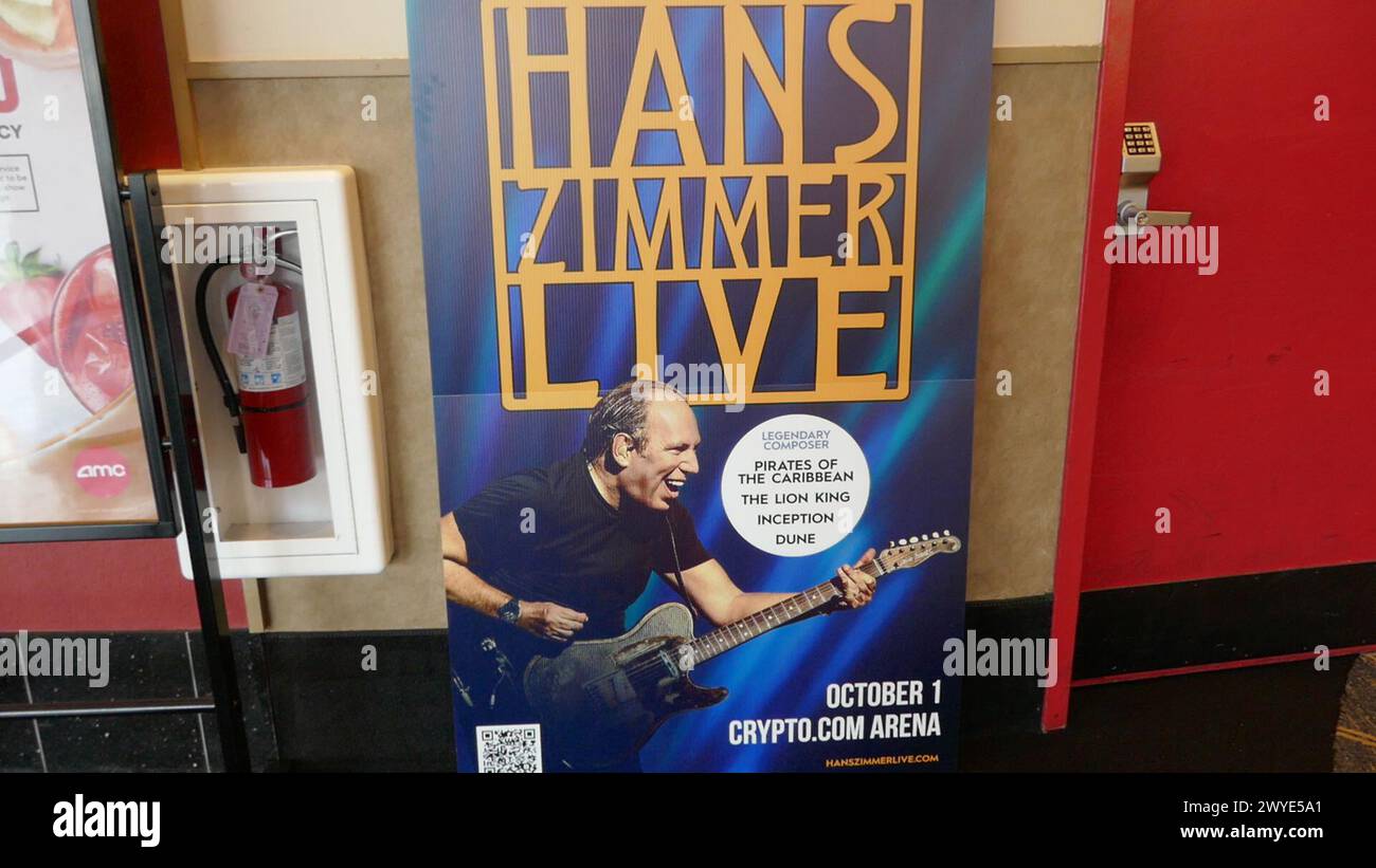 Los Angeles, California, USA 4th April 2024 Hans Zimmer Live Billboard ...