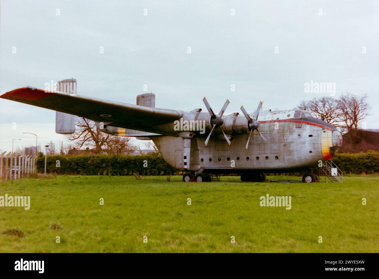Blackburn Beverley C1 XB261 decaying in the grounds of the former ...