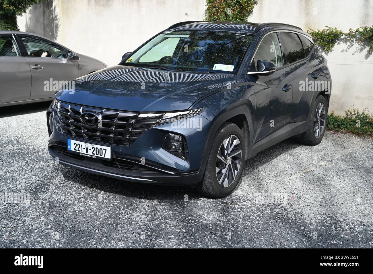 Hyundai Tuscon MPV a 2024 model Stock Photo - Alamy