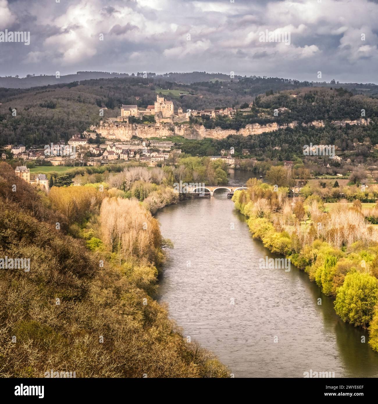 Beynac-et-Cazenac, Nouvelle-Aquitaine, France - 3rd April 2024: Chateau ...