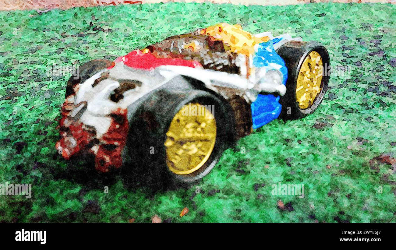 Stockholm, Sweden, April 16,2020. Watercolor representing a custom ...