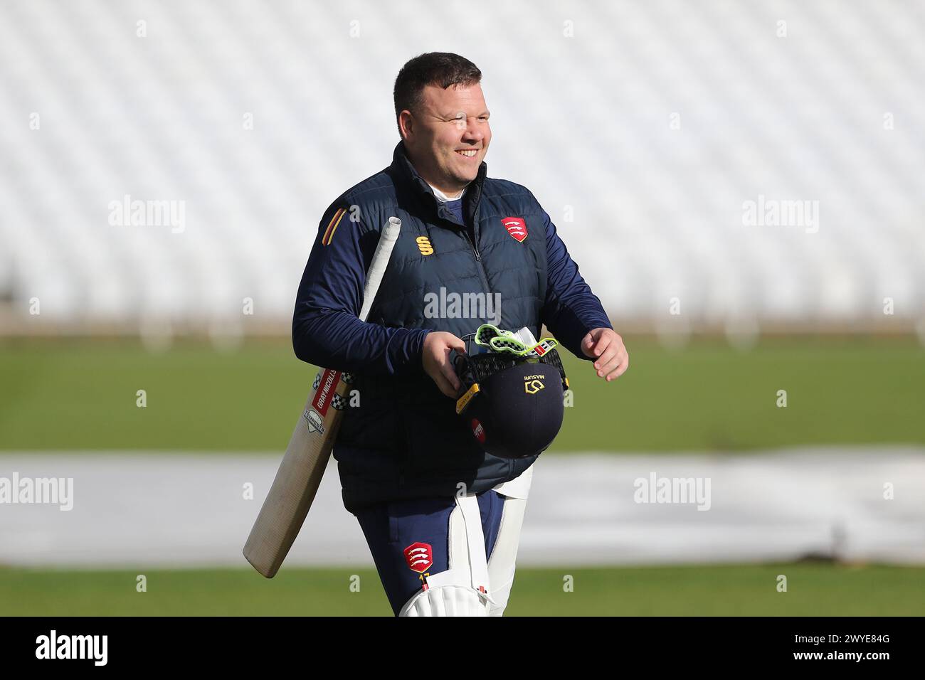Adam Rossington of Essex during Nottinghamshire CCC vs Essex CCC ...