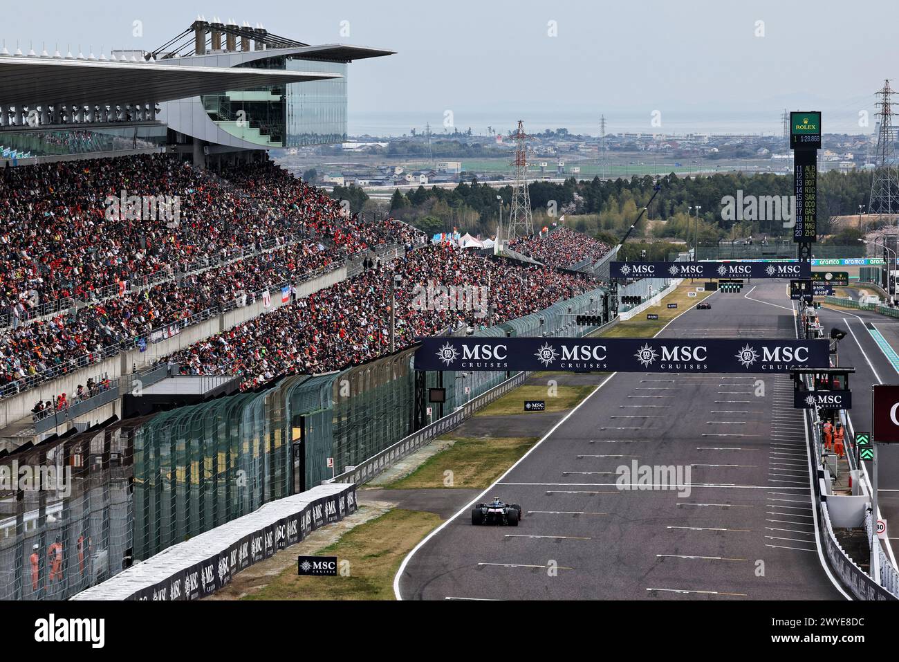 Suzuka, Japan. 06th Apr, 2024. Pierre Gasly (FRA) Alpine F1 Team A524 ...