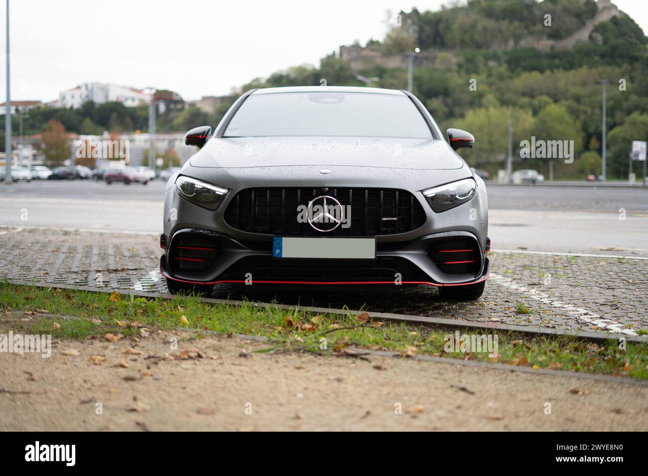 Mercedes-AMG A45s. In this trim, Street Style edition Stock Photo - Alamy