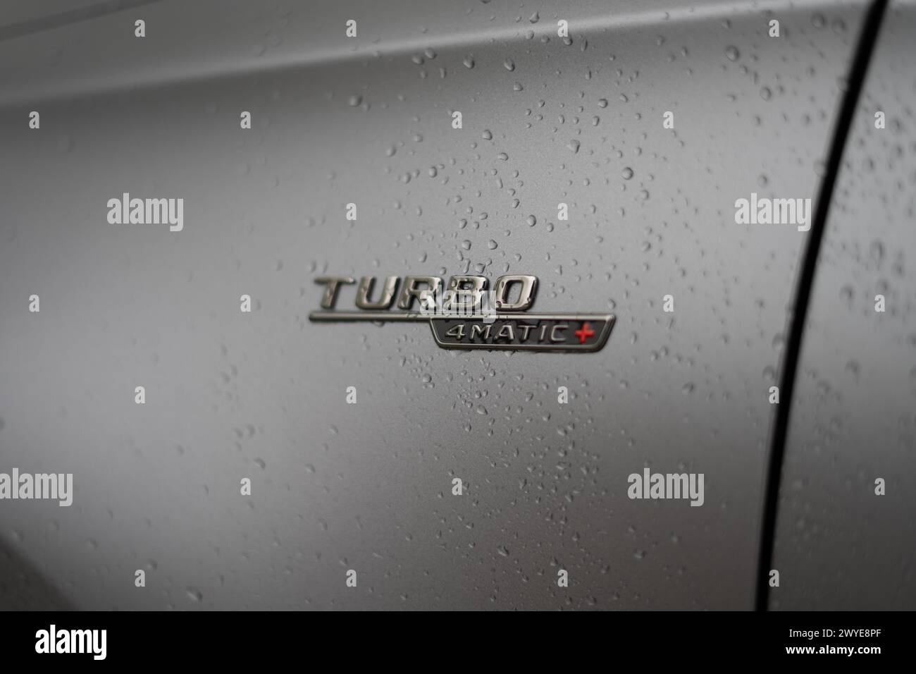 Mercedes-AMG A45s. In this trim, Street Style edition Stock Photo - Alamy