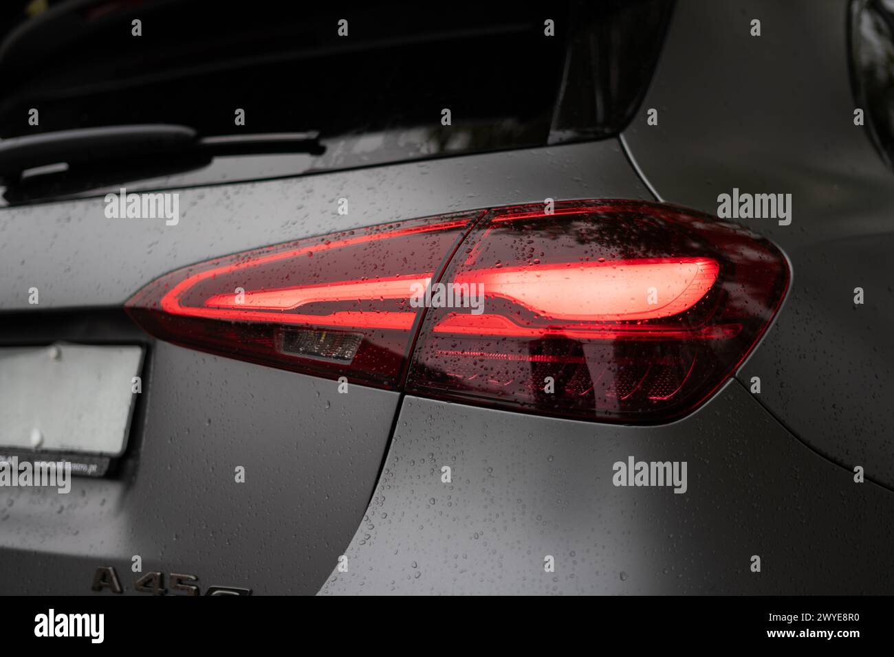 Mercedes-AMG A45s. In this trim, Street Style edition Stock Photo - Alamy