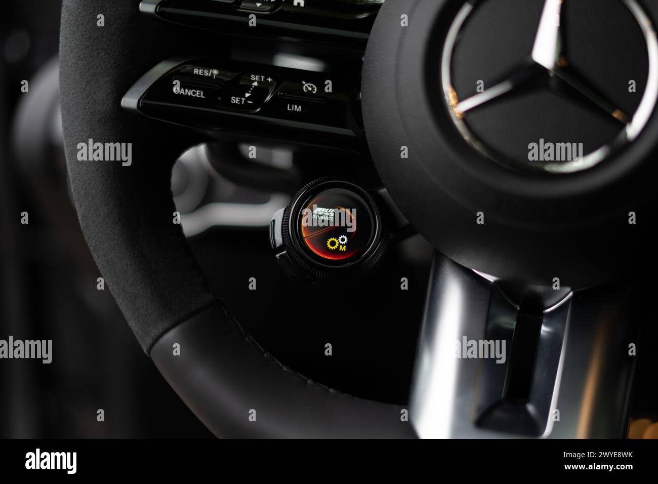 Mercedes-AMG A45s. In this trim, Street Style edition Stock Photo - Alamy
