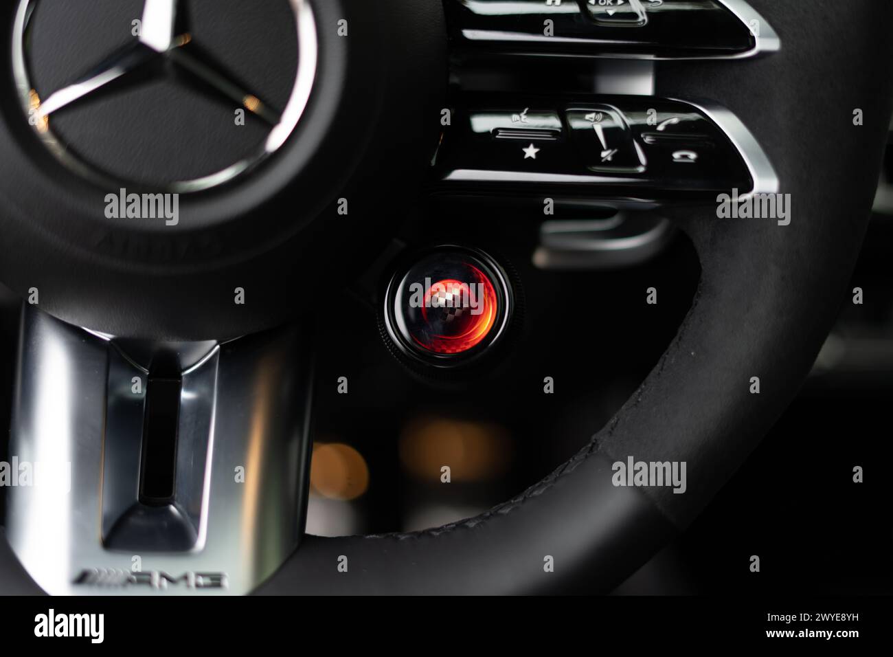 Mercedes-AMG A45s. In this trim, Street Style edition Stock Photo - Alamy