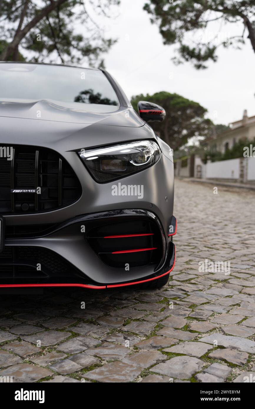 Mercedes-AMG A45s. In this trim, Street Style edition Stock Photo - Alamy