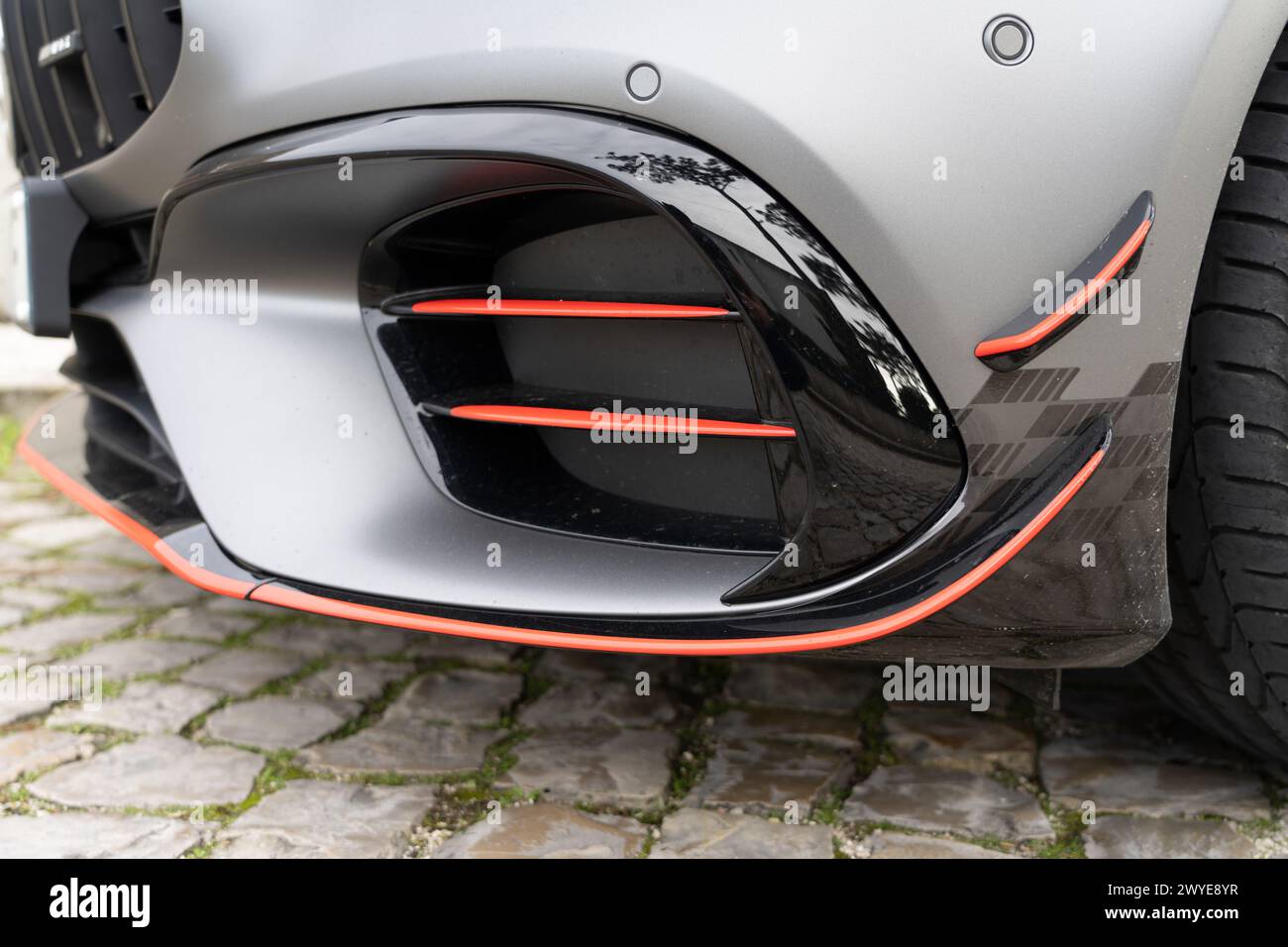 Mercedes-AMG A45s. In this trim, Street Style edition Stock Photo - Alamy