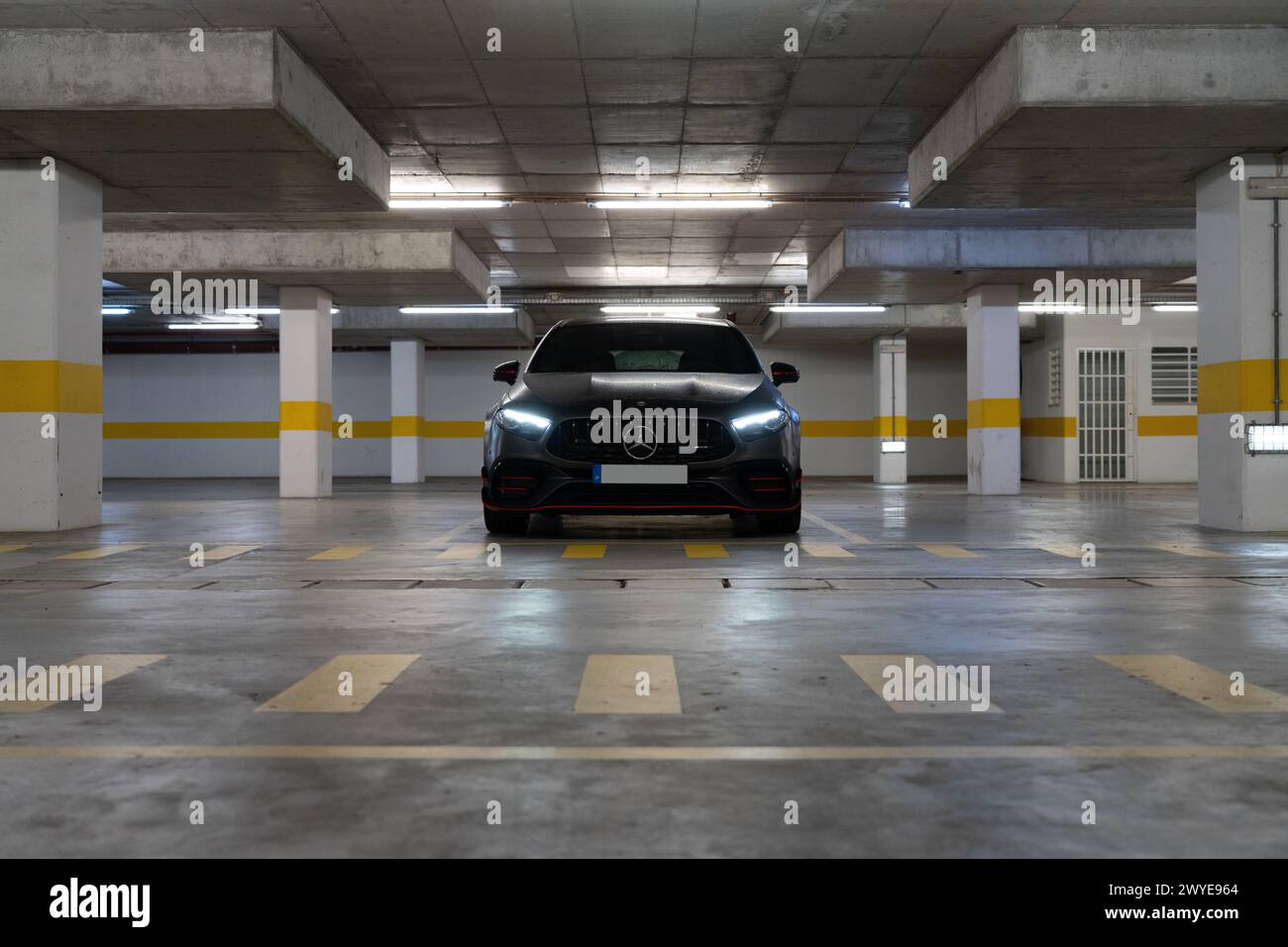 Mercedes-AMG A45s. In this trim, Street Style edition Stock Photo - Alamy