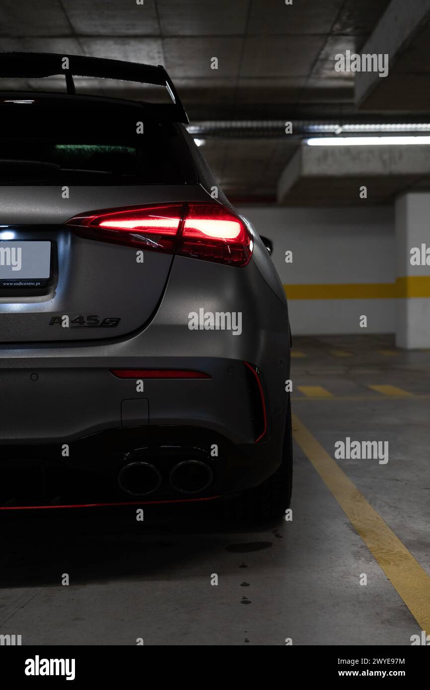 Mercedes-AMG A45s. In this trim, Street Style edition Stock Photo - Alamy