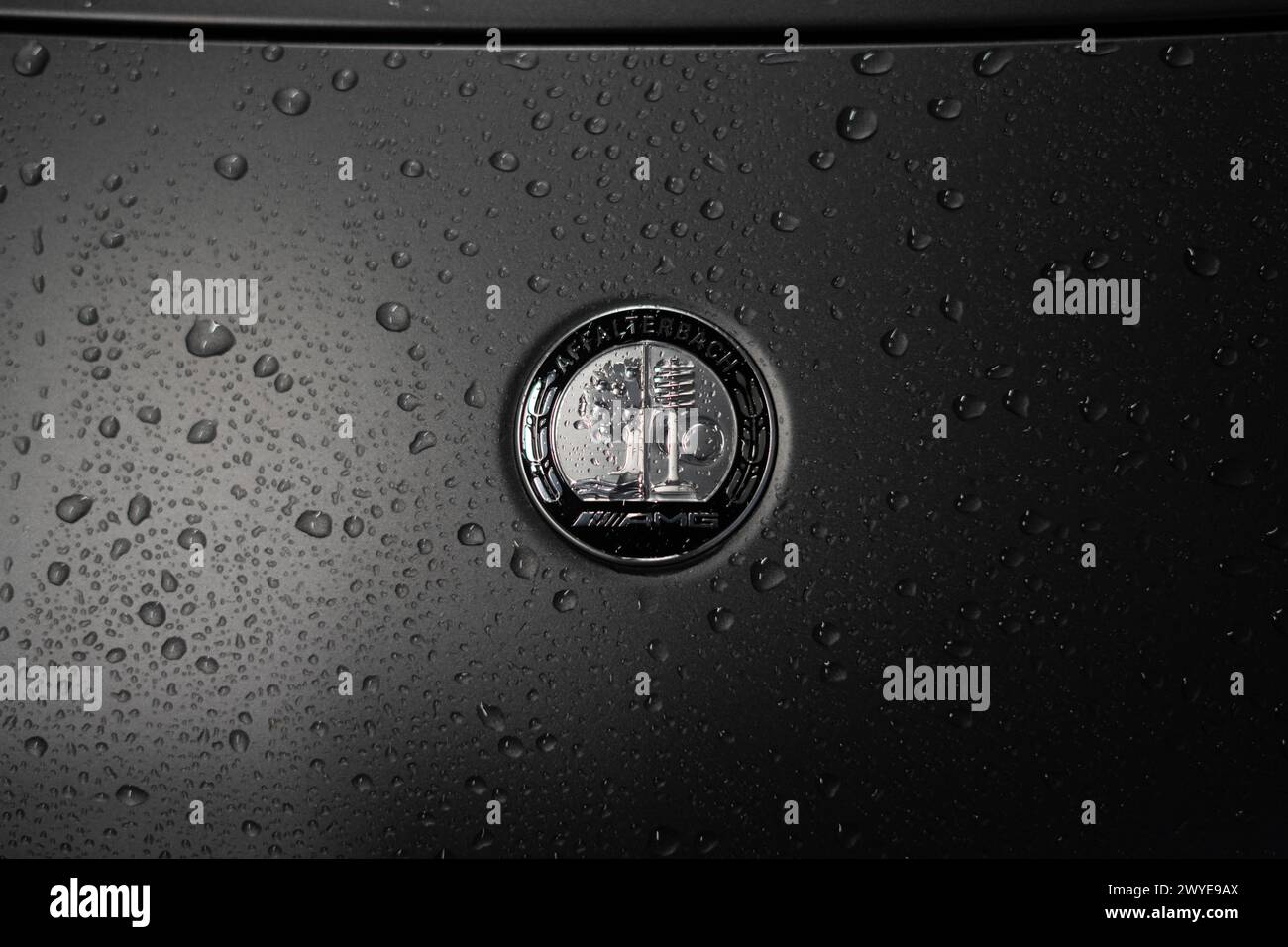 Mercedes-AMG A45s. In this trim, Street Style edition Stock Photo - Alamy