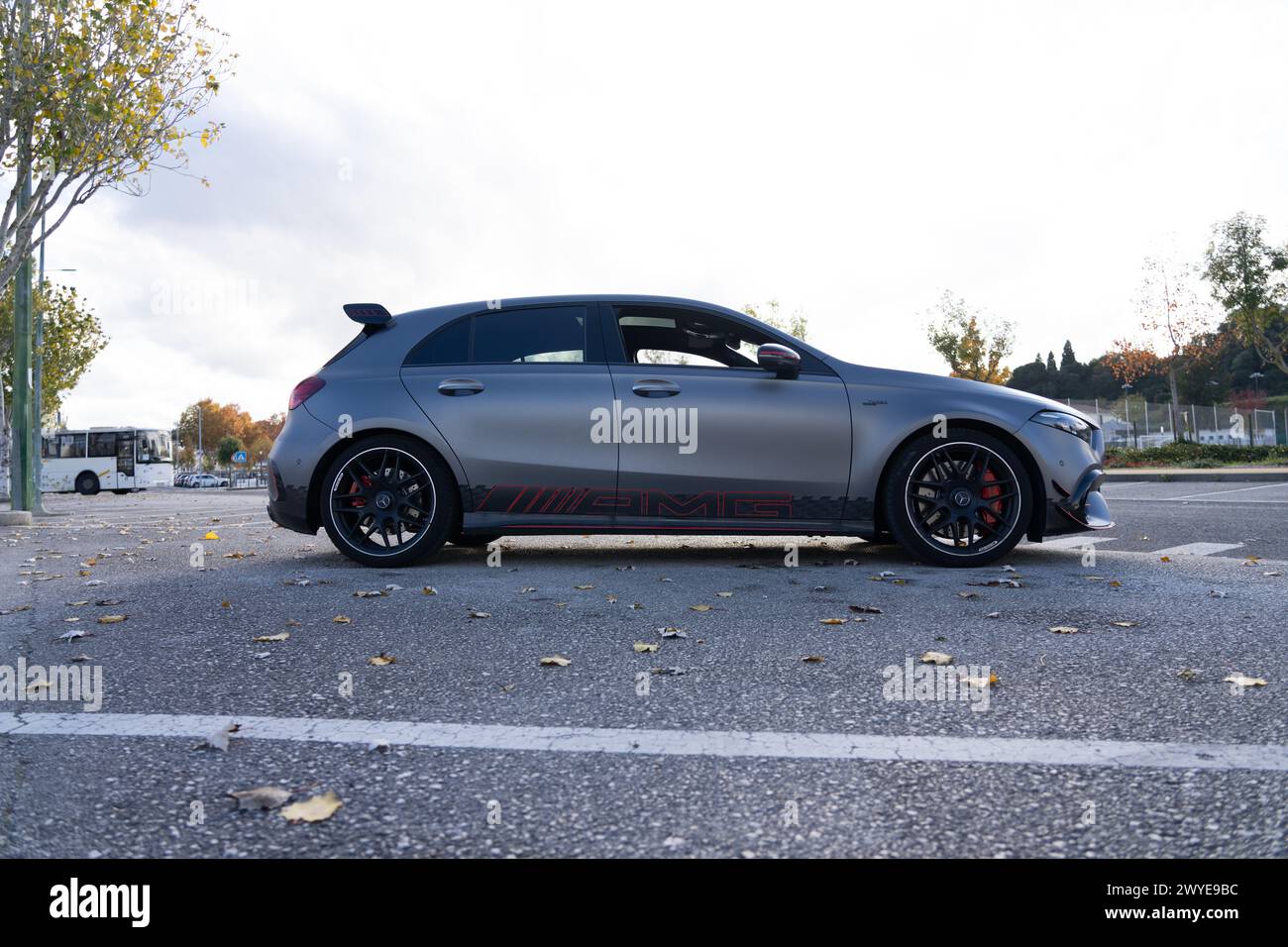 Mercedes-AMG A45s. In this trim, Street Style edition Stock Photo - Alamy