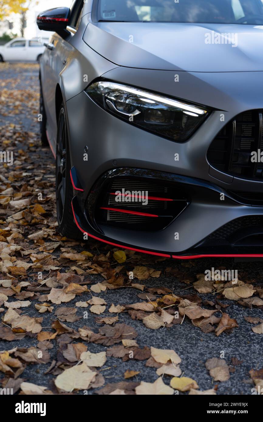 Mercedes-AMG A45s. In this trim, Street Style edition Stock Photo - Alamy