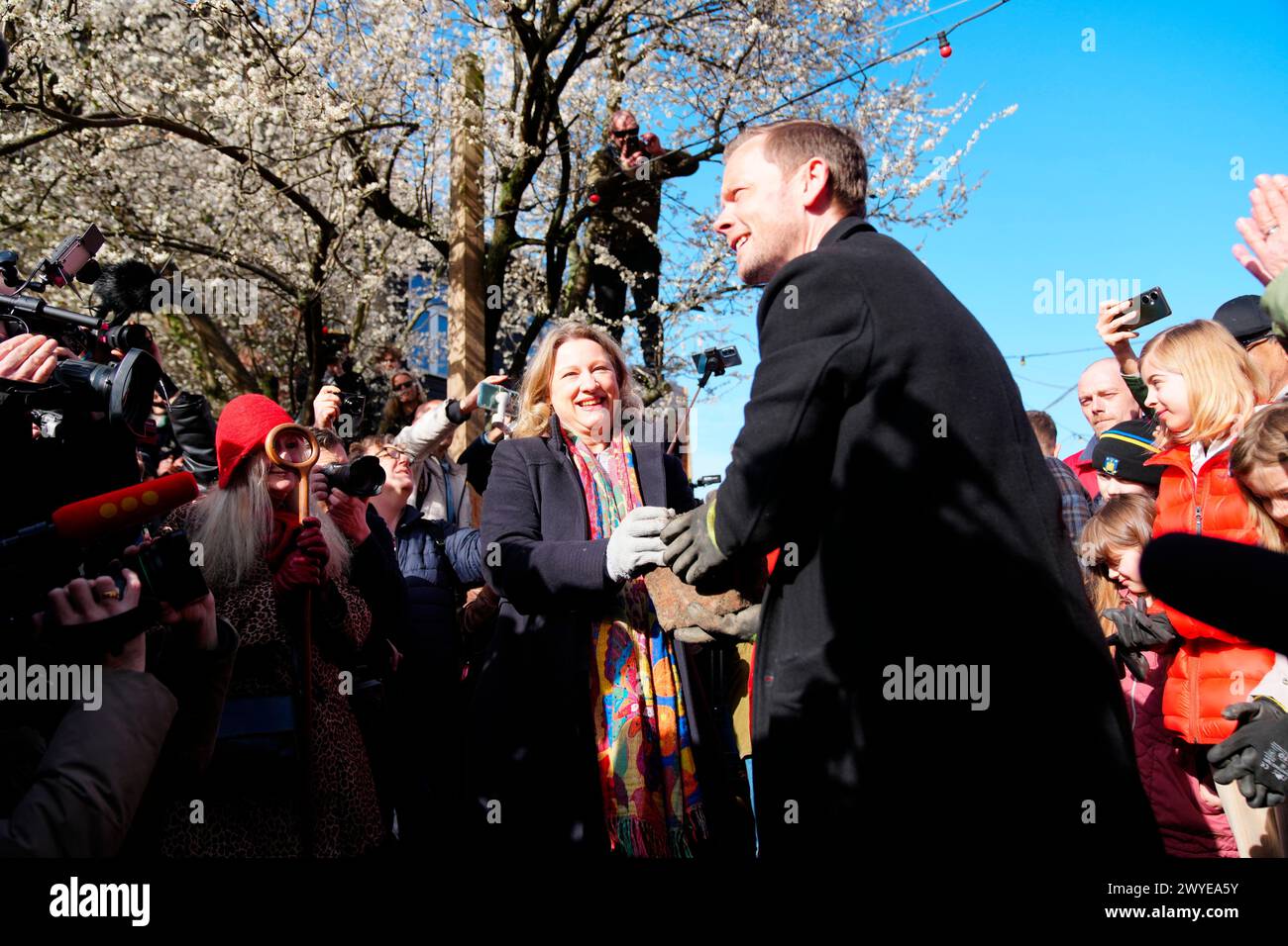 Copenhagen, Denmark. 06th Apr, 2024. Justice Minister Peter Hummelgaard ...