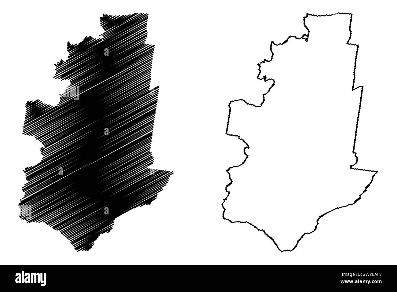 Outline map of colac otway hi-res stock photography and images - Alamy