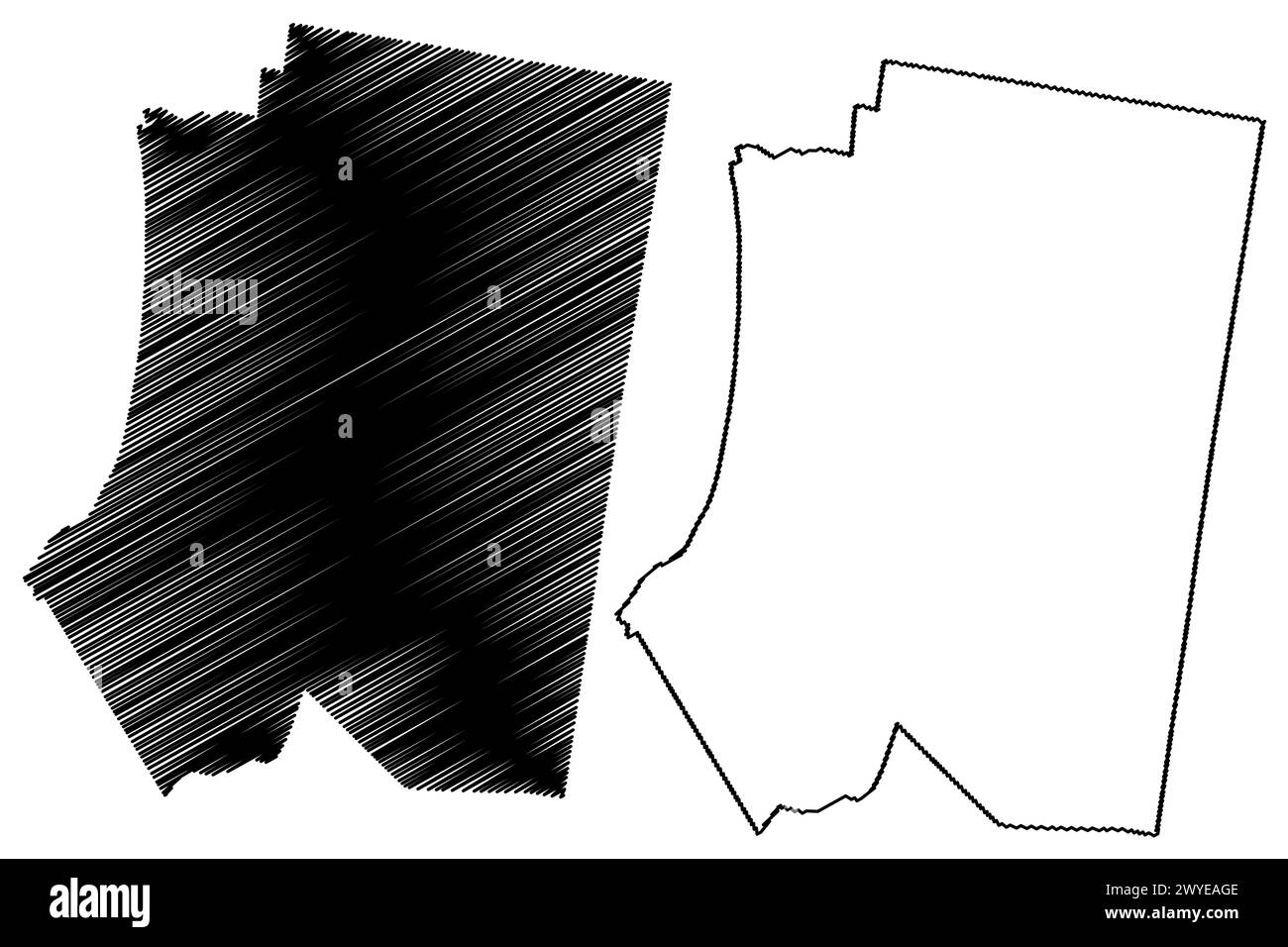 Map of frankston Black and White Stock Photos & Images - Alamy